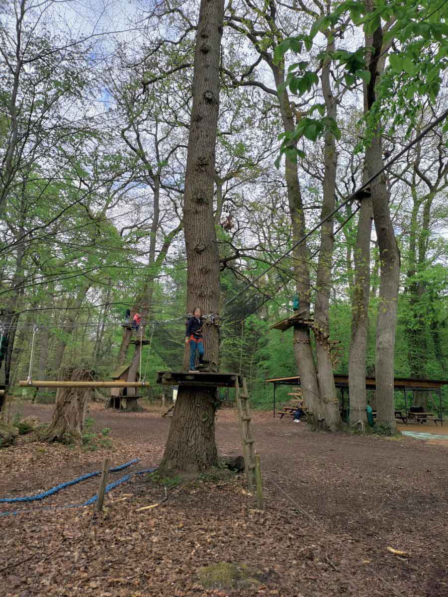 Accrobranche - "Sainte Assise Aventure" - Seine-Port (77)